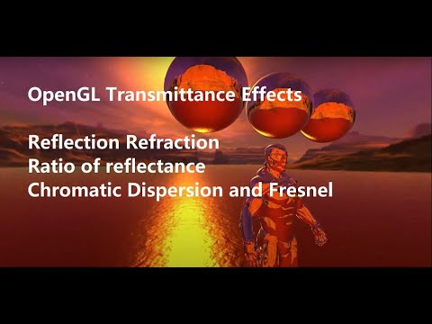 OpenGL Transmittance Effects Real Time Rendering Assignment2 - YouTube