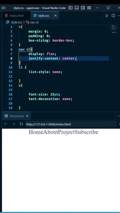 CSS justify content center Property - YouTube