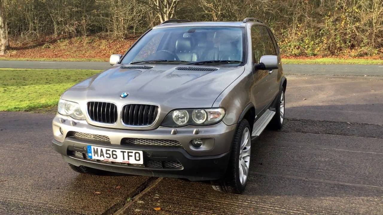2006 56 BMW X5 3.0 D SPORT 5d AUTO 215 BHP SATNAV LEATHER SIDE STEPS ...