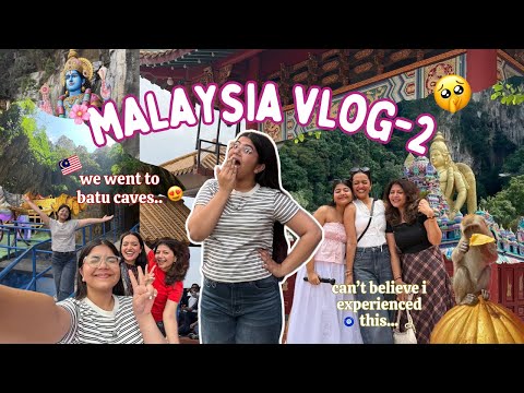 Malaysia Vlog Ep: 2:- Went to Batu Caves, Divine experience 🇲🇾💗⭐️ || Tejasvi Rajput || 