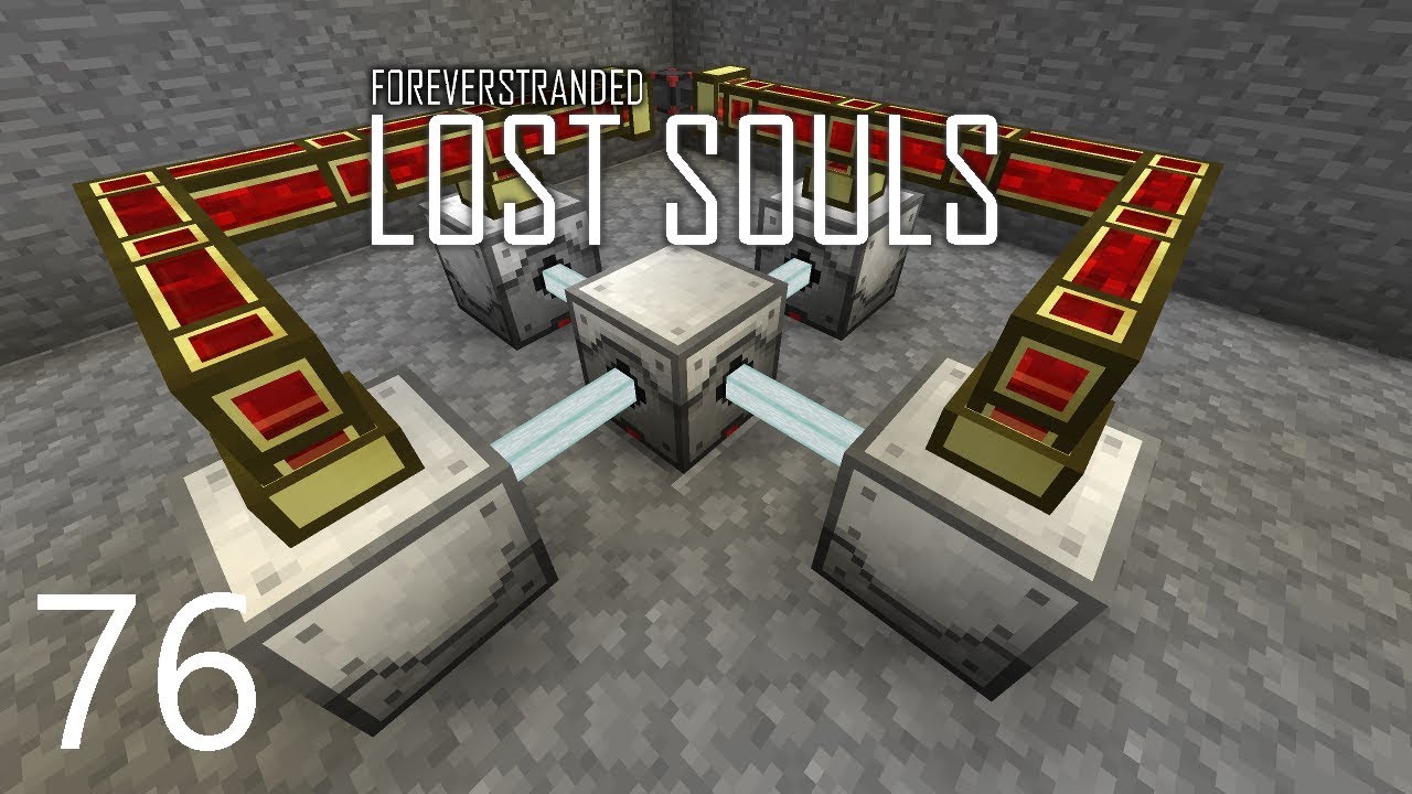 Forever Stranded Lost Souls - LASER DRILL [E76] (Modded Minecraft) - YouTube