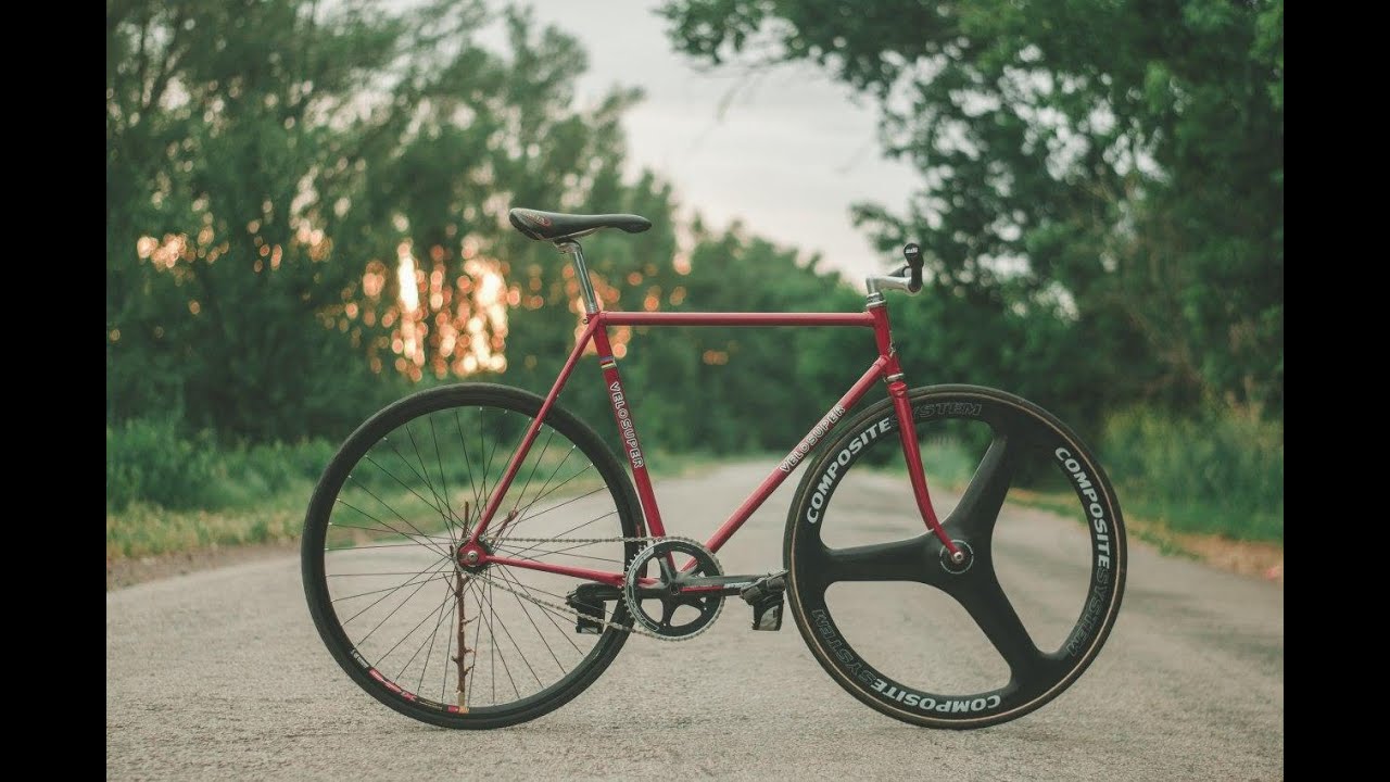 Bike Bulid - ХВЗ Velosuper (Soviet USSR Bicycle) Fixed Gear - YouTube