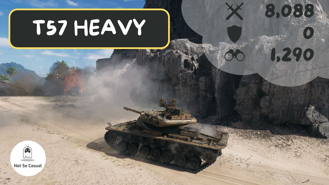 T57 Heavy Tank - The Enduring Strength of an Old Tank - YouTube
