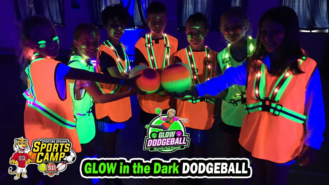 GlowDodgeball: Glow in the Dark Dodgeball for Schools and Birthday ...