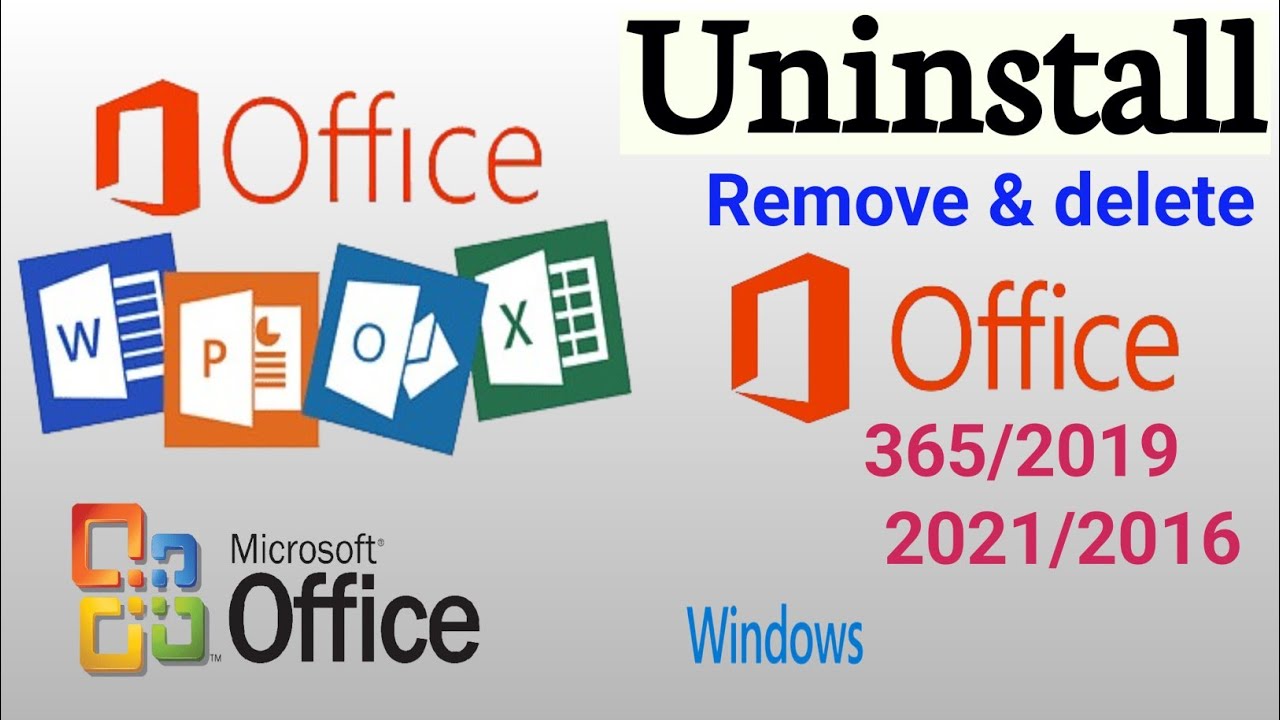 Microsoft Office Uninstall | Uninstall Microsoft Office 365 | MS Office ...
