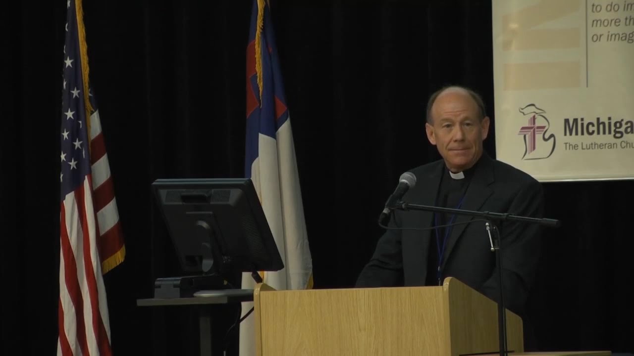 Rev. Dr. Reed Lessing - Convention Essay Part 1 - YouTube