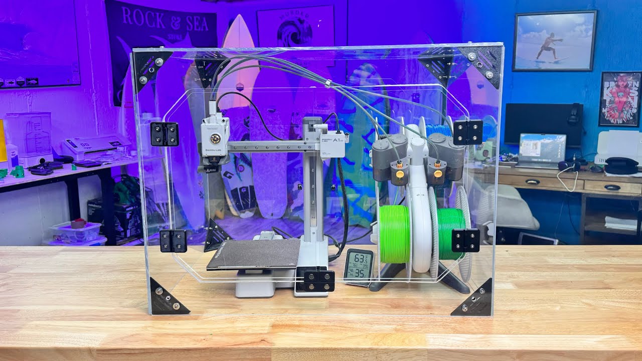 Ultimate Enclosure for Bambu Lab A1 Mini - YouTube
