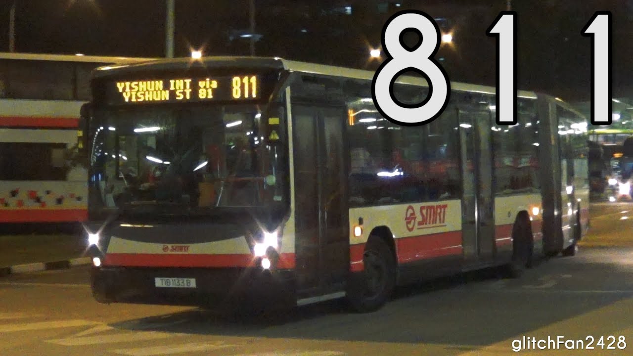 [SMRT] (Retired) ZF Melody - TIB1133B on Service 811 - Mercedes Benz ...