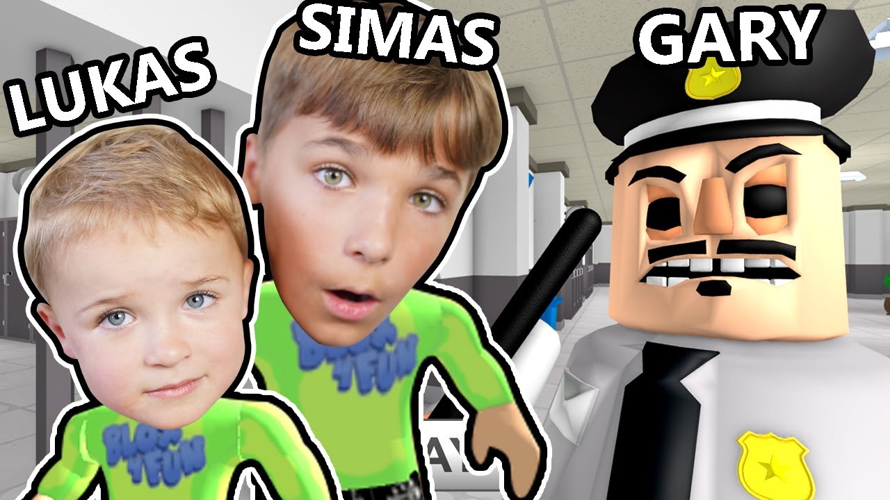 TWO BROTHERS NEED TO ESCAPE GARY'S SCHOOL in ROBLOX! - YouTube