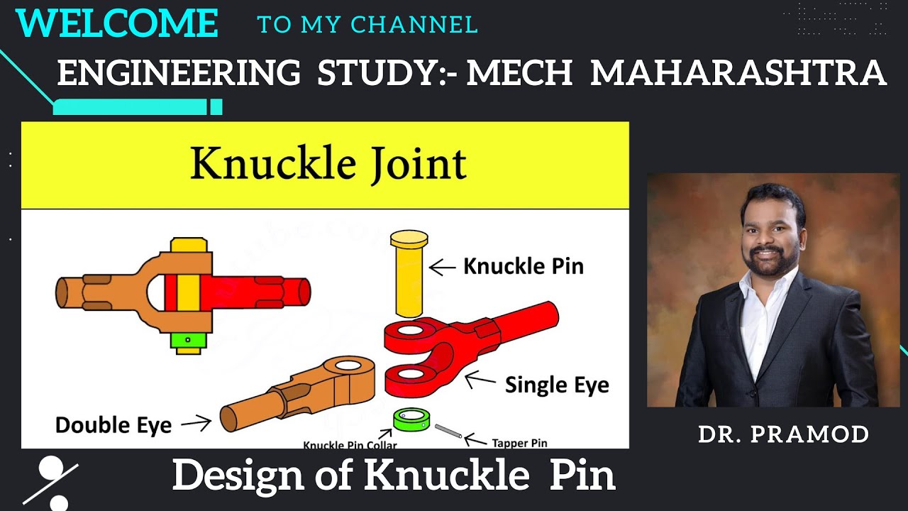 Design of Knuckle Pin | Machine Design| - YouTube