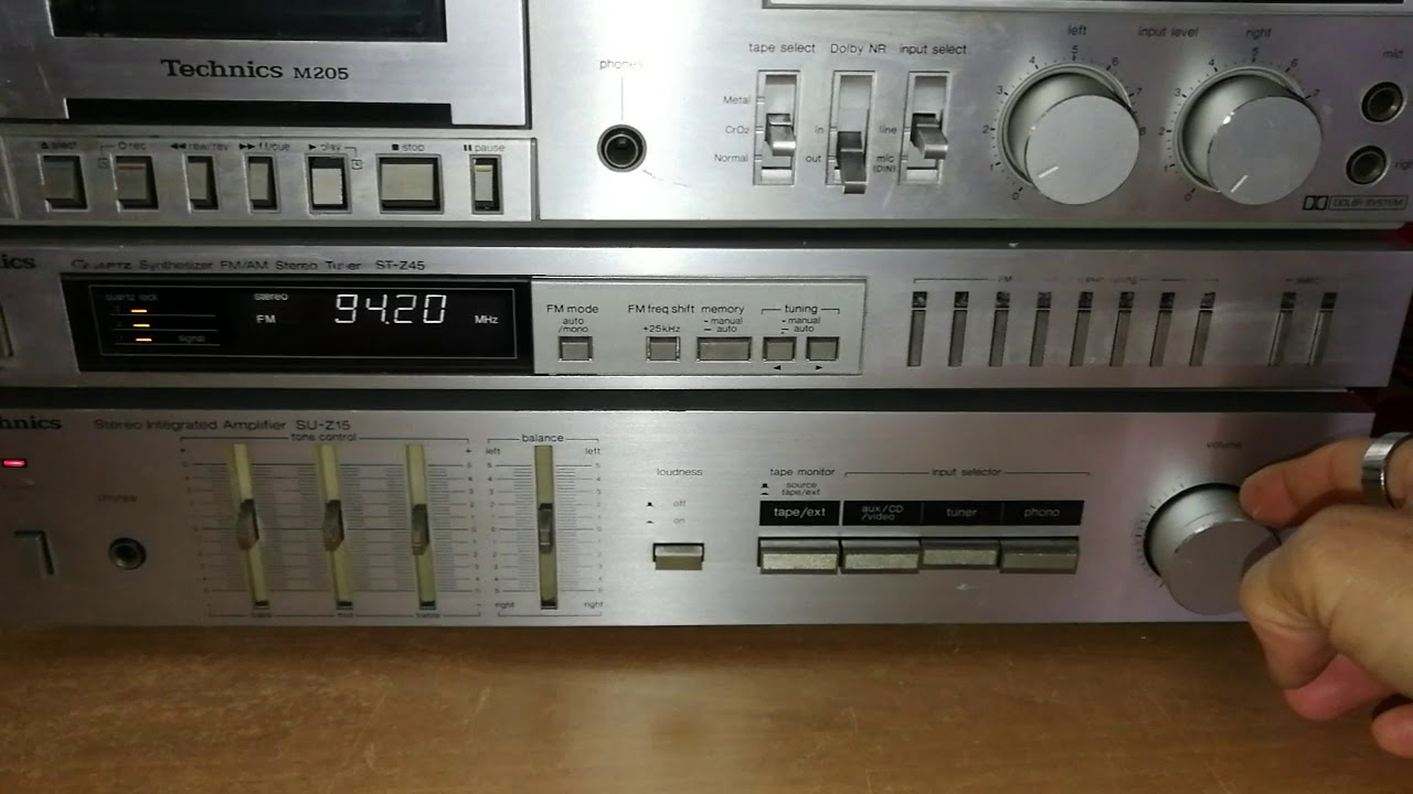 -sold- TECHNICS SU-Z15 STACK SYSTEM DAXXX - YouTube