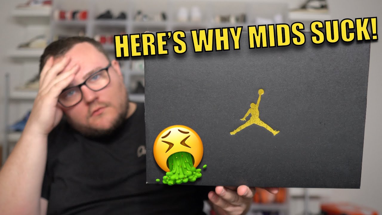 UNBOXING AIR JORDAN 1 MIDS THE WORST I'VE EVER SEEN - YouTube