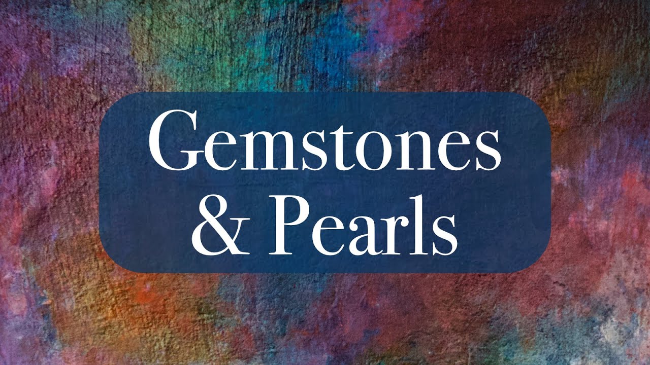 Gemstones & Pearls! - YouTube