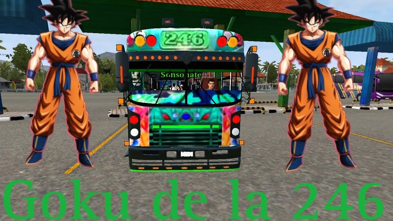 bus goku de la ruta 246 - YouTube