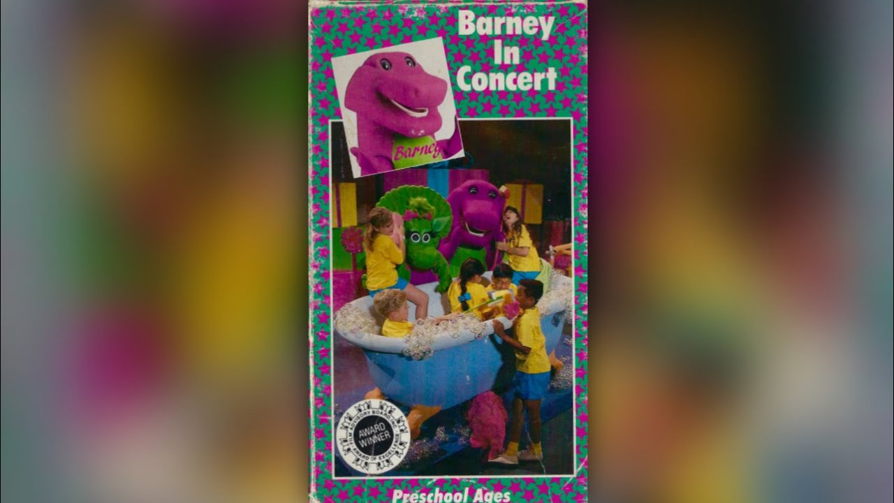 Barney In Concert 1991 1991 VHS Release YouTube