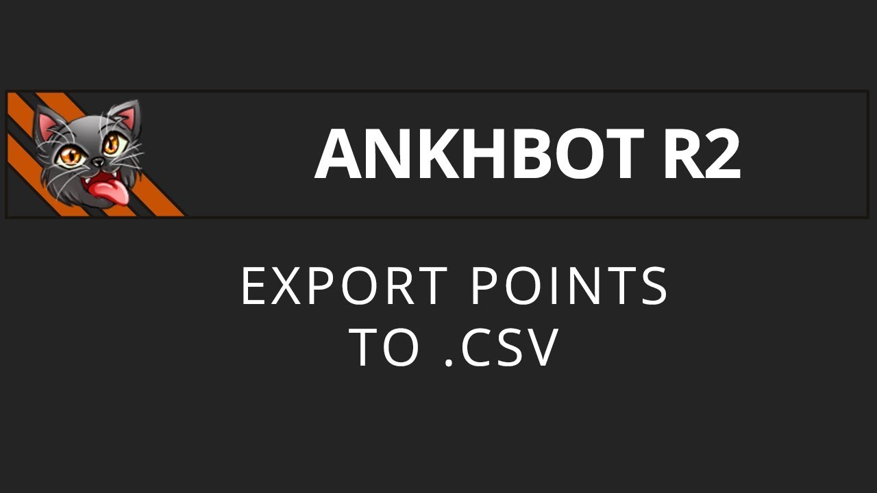 Ankhbot Tutorial Export Currency To Csv Streamlabs Chatbot Youtube