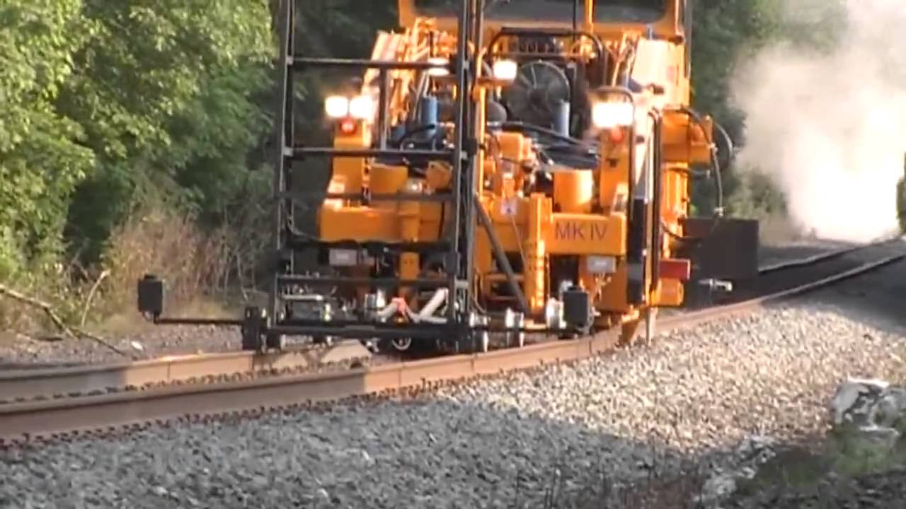 CSX Track Work Kingston NY Part 2 - YouTube