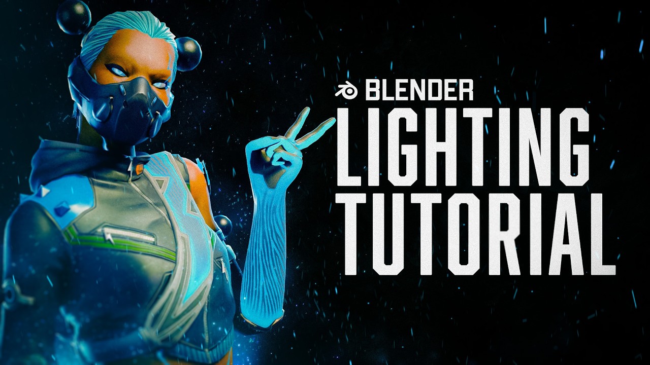 Blender 3-Point Lighting Tutorial (Beginner Guide) - YouTube