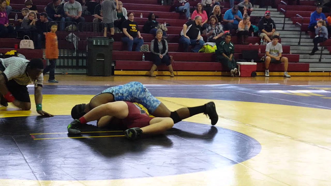 Tristan's Wrestling Match 2/6/2016 Devil Dogs - YouTube