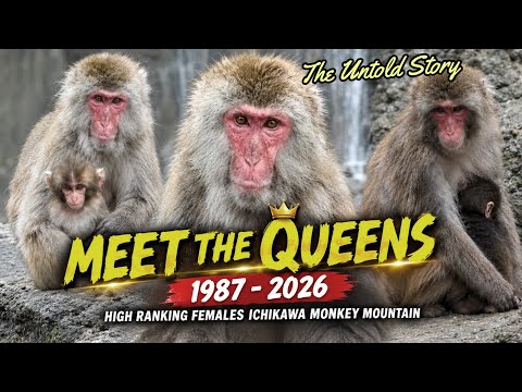 WHO WERE THE QUEENS OF ICHIKAWA MONKEY MOUNTAIN? (1987–2026)| 39 Years of Female Power & Legacy 