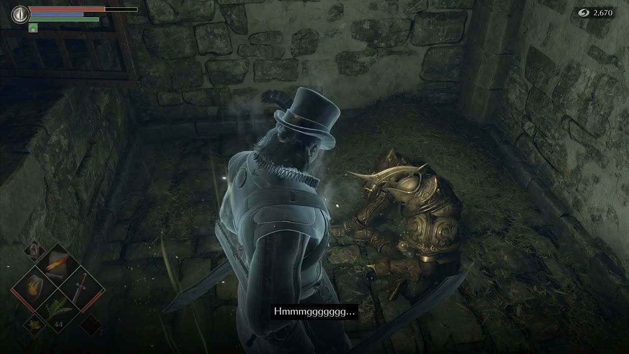 Demon's Souls (PS5) - Rescuing Biorr, of the Twin Fangs, from Jail ...