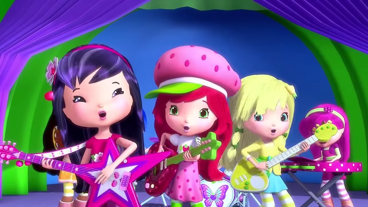 Strawberry Shortcake - The Rockstar Band!!! | Berry Bitty Adventures ...