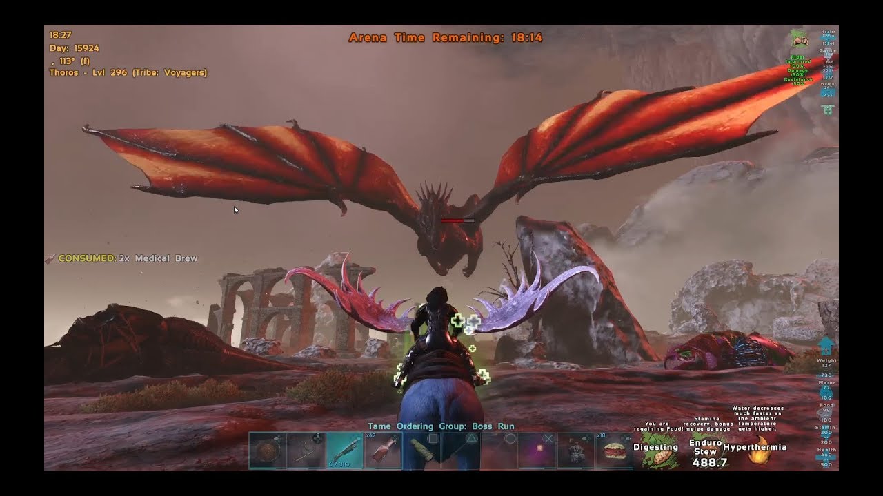Ark - Alpha Dragon again - YouTube