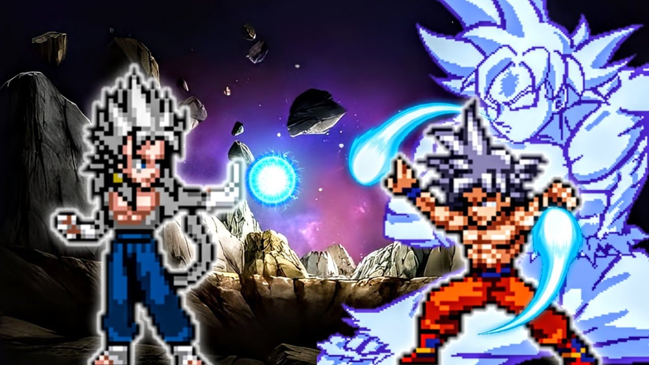 Vegetto SSJ5 (New) VS Mastered Ultra Instinct Goku in Mugen - YouTube
