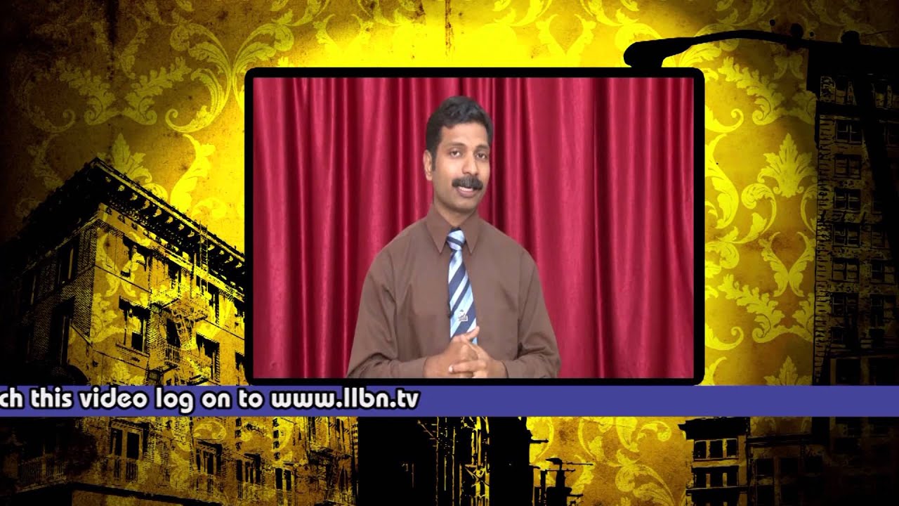 LLBN SA Malayalam Sermon Pr Binoy Jacob 01 - YouTube