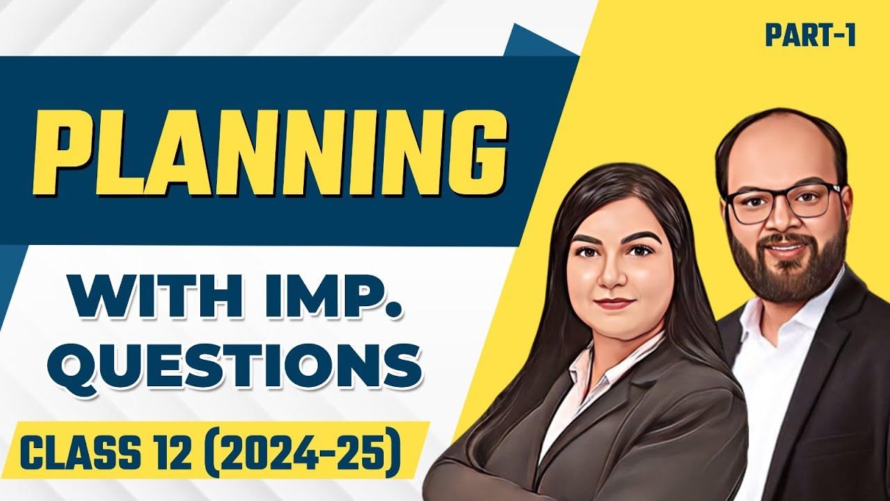 Planning With Imp Questions Part-1 | Class 12 Business Studies ...