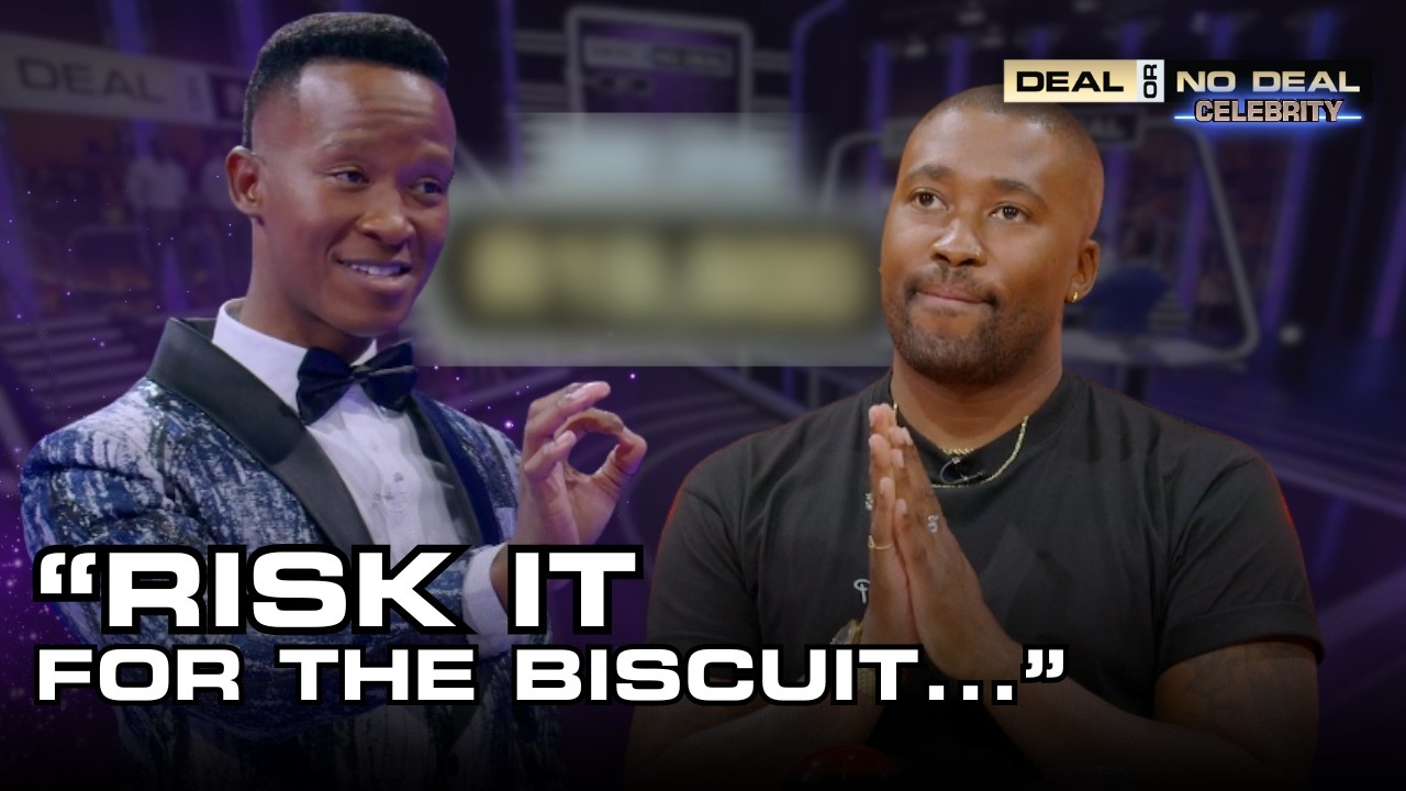 Chef Katlego Faces the R30K Question | Deal Or No Deal Celeb SA - YouTube