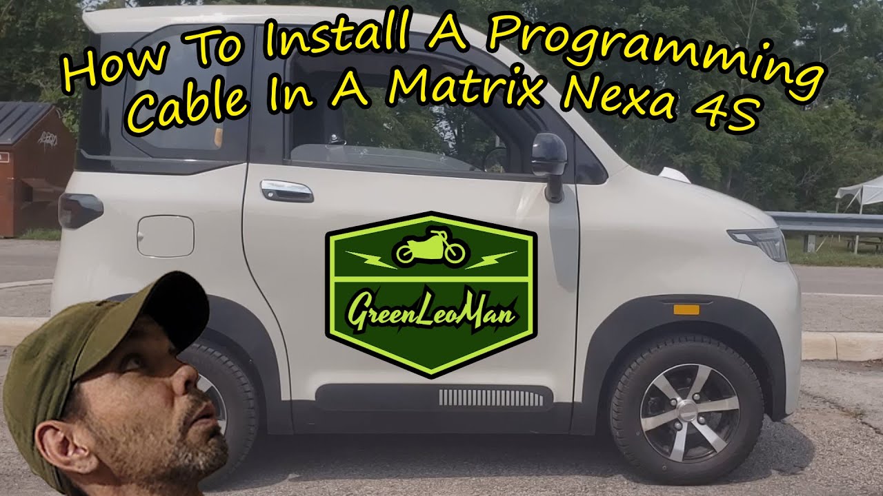Matrix Nexa 4S - Install a Programming Cable - YouTube