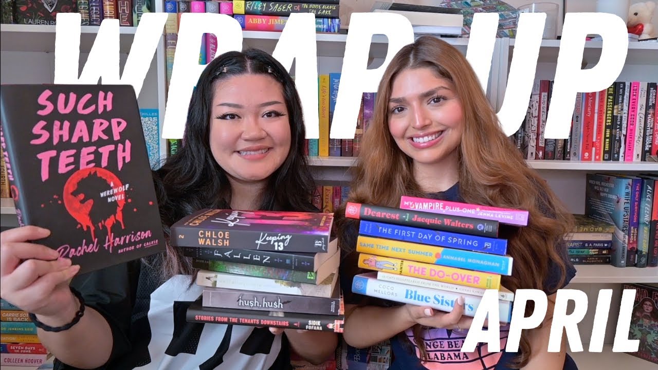 all the books we read in April | April wrap up 📚 - YouTube