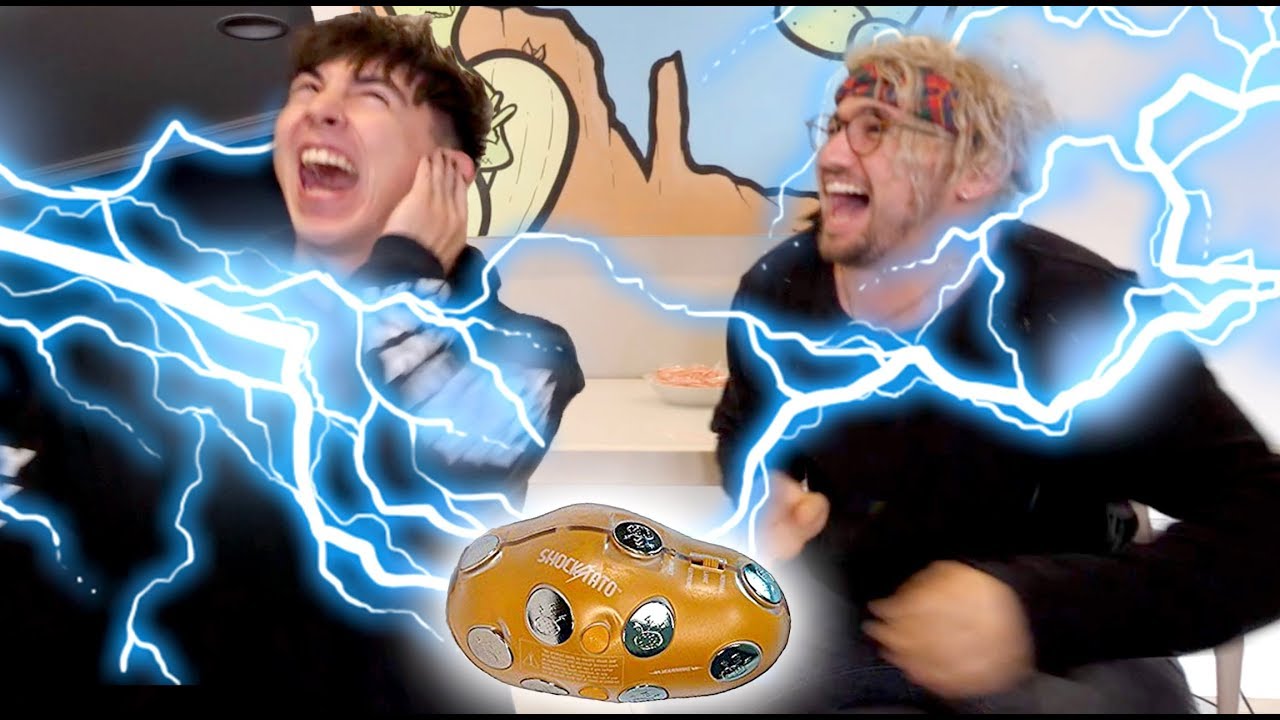 SHOCK POTATO CHALLENGE with JC!! - YouTube