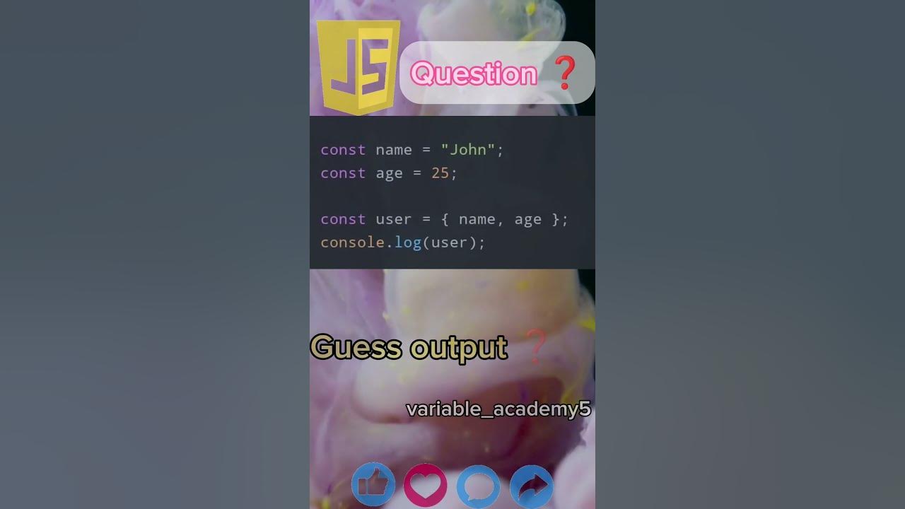 Javascript Quiz 🤔codinglover Coderlifeprogramming Javascriptcomputerscience 