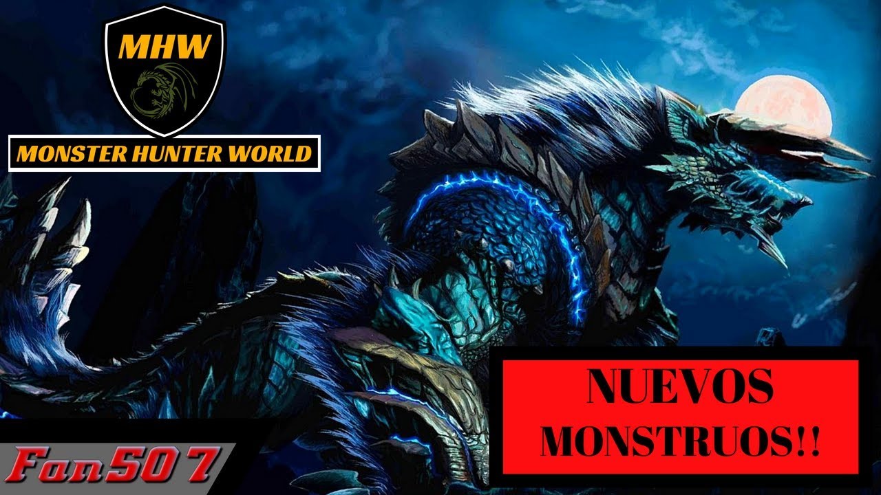 nuevos monstruos monster hunter world - YouTube