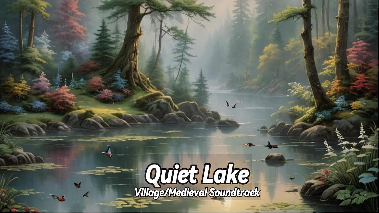 Quiet Lake | Village Ambience Soundtrack | 30 min. #Soundrack # ...