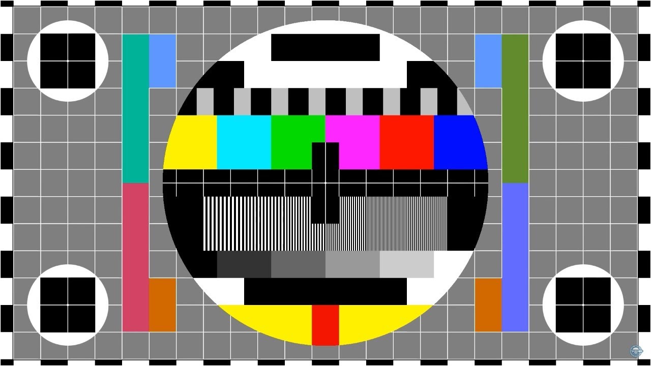 Test Card with Music - YouTube