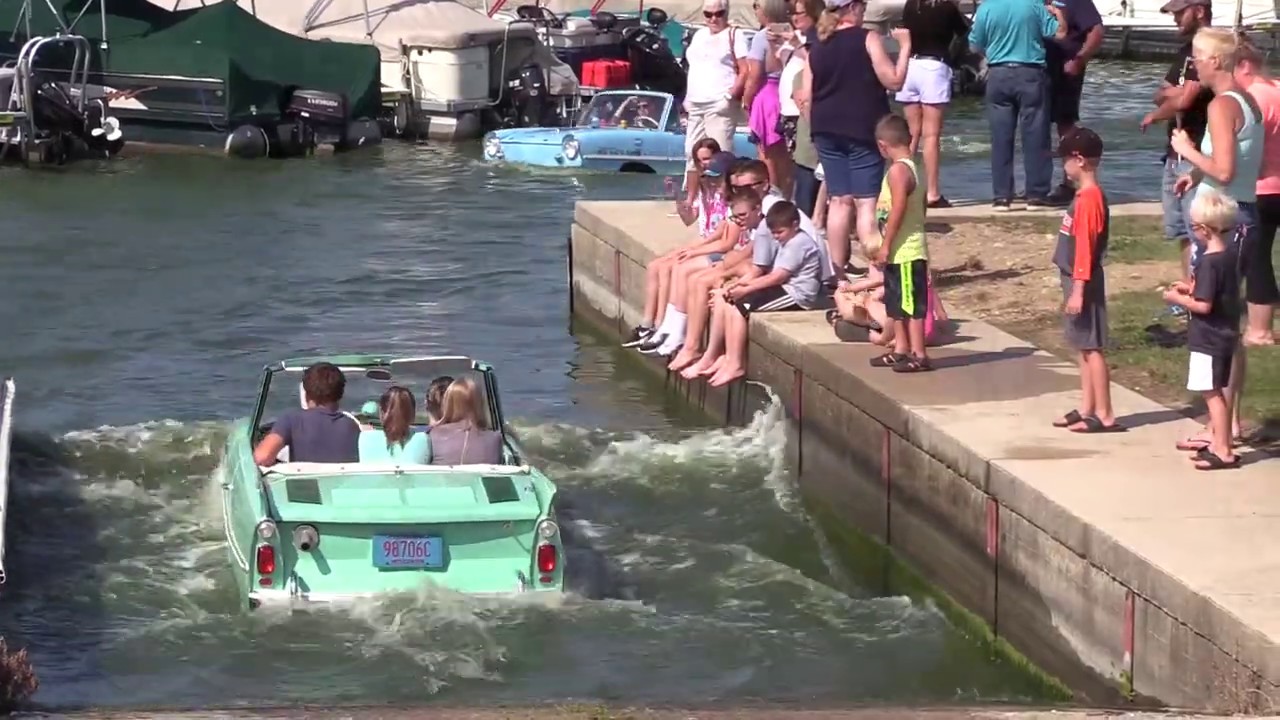 Amphicars Are Cars That Swim - YouTube