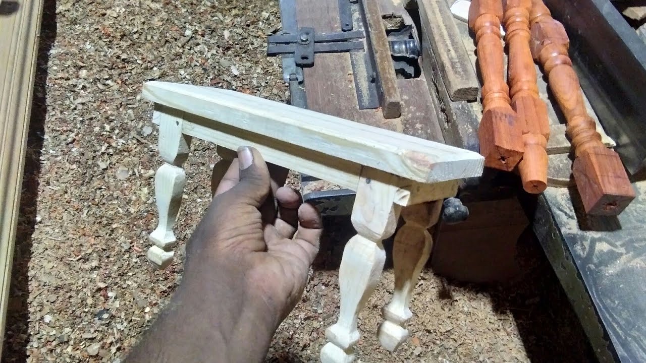Wooden Dinning Table Small Size - YouTube