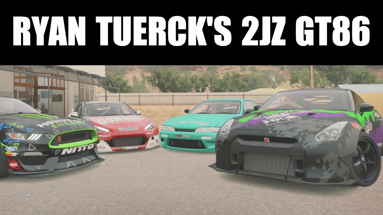 FH3 - Drift Build - Ryan Tuerck's GT86! Trying A 4 Man - Evolution ...