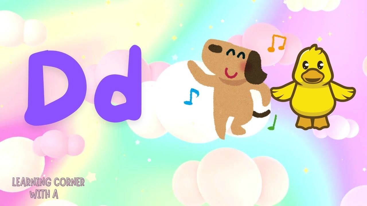 The Letter D | Alphabet Song | Phonic Song | Learning Corner With A ...