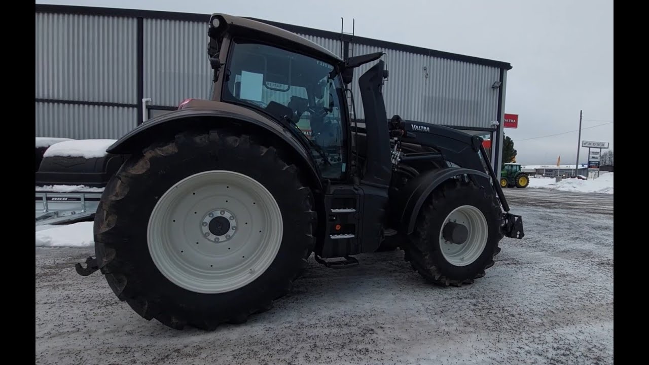 TRAKTORIESITTELY - VALTRA T175ED - YouTube