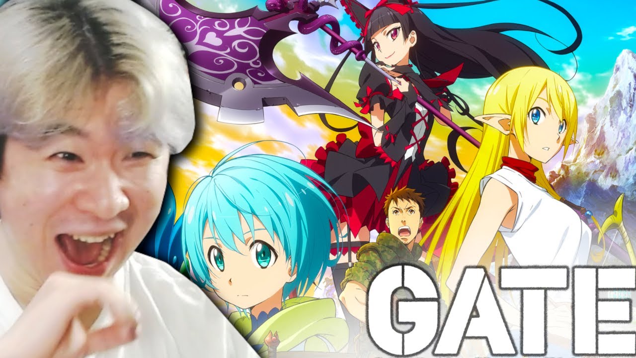 Reacting to GATE Season 1 Opening & Ending 1 - YouTube