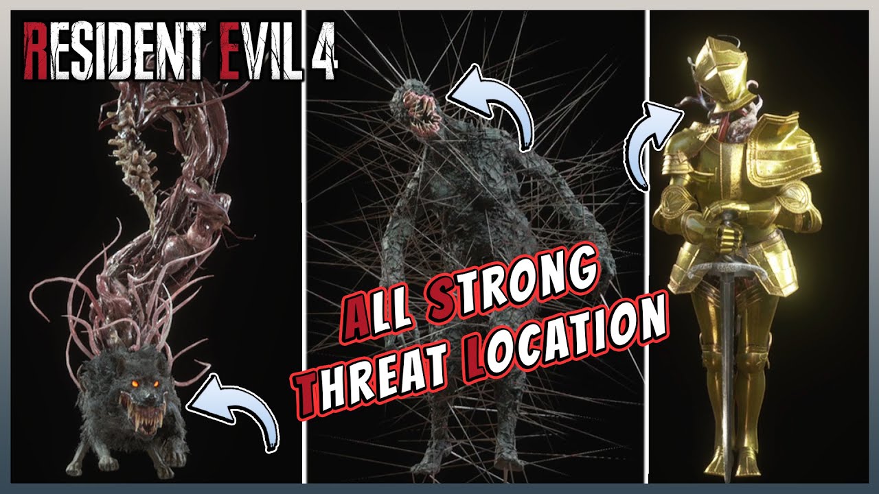 Semua Lokasi STRONG THREAT | Resident Evil 4 Remake Indonesia - YouTube