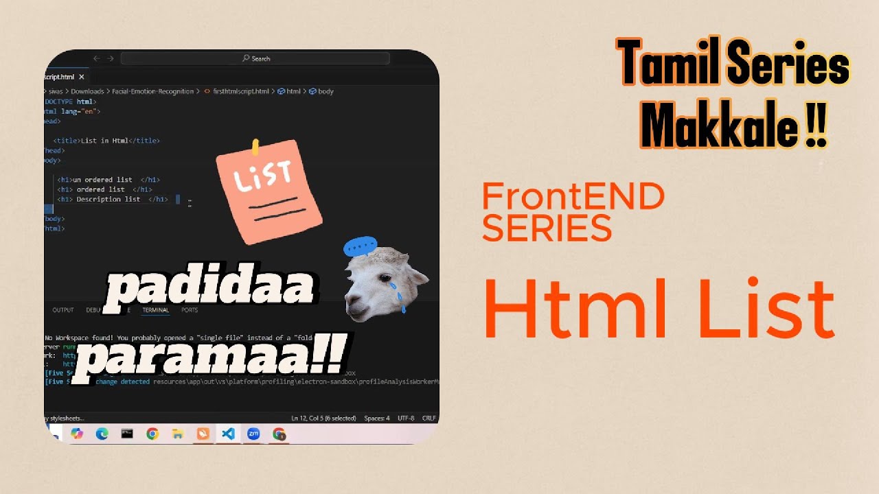 Frontend Development Full Course in Tamil (2024) | Learn HTML, CSS ...