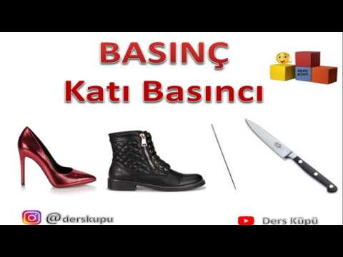 KATI BASINCI 8.Sınıf Fen Bilgisi LGS 2020