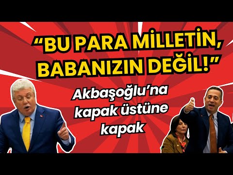 Meclis karıştı! Ali Mahir Başarır: “Bu para milletin, babanızın değil!”