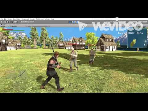 Third Person Fighting Game - Unity/C# - YouTube