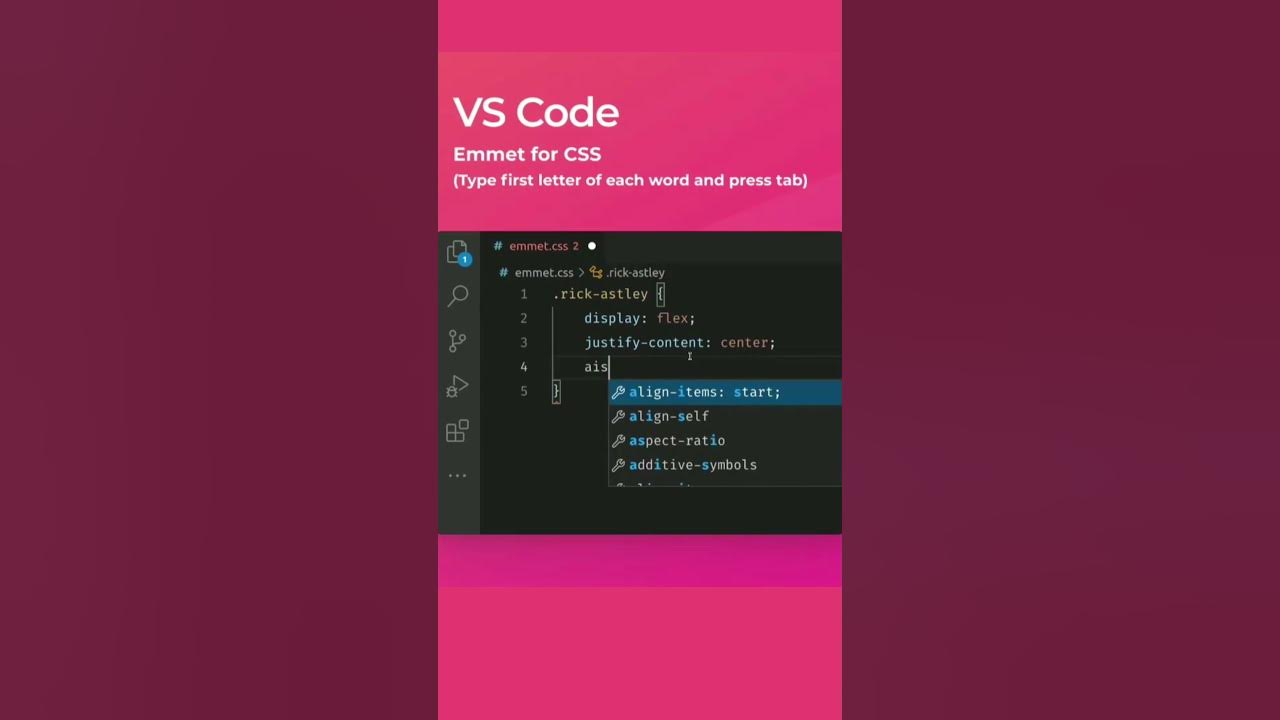 💻 "VS Code Emmet for CSS3: Code Faster, Smarter!" 💻||#shorts #shortvideo #video #fyp #ai #home # ...